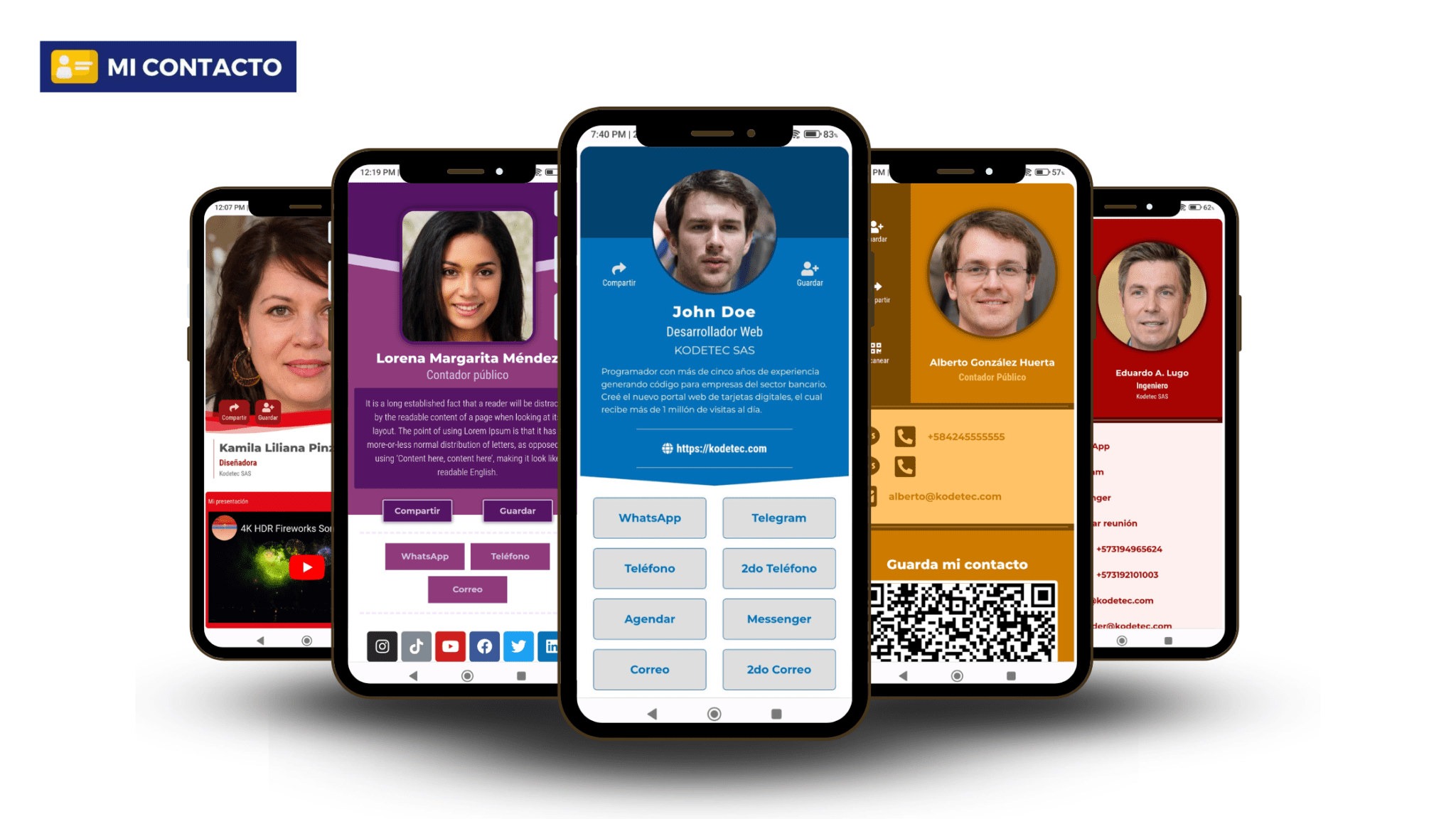 Todo sobre las Tarjetas de Presentación Digitales o Virtuales: Destaca ...